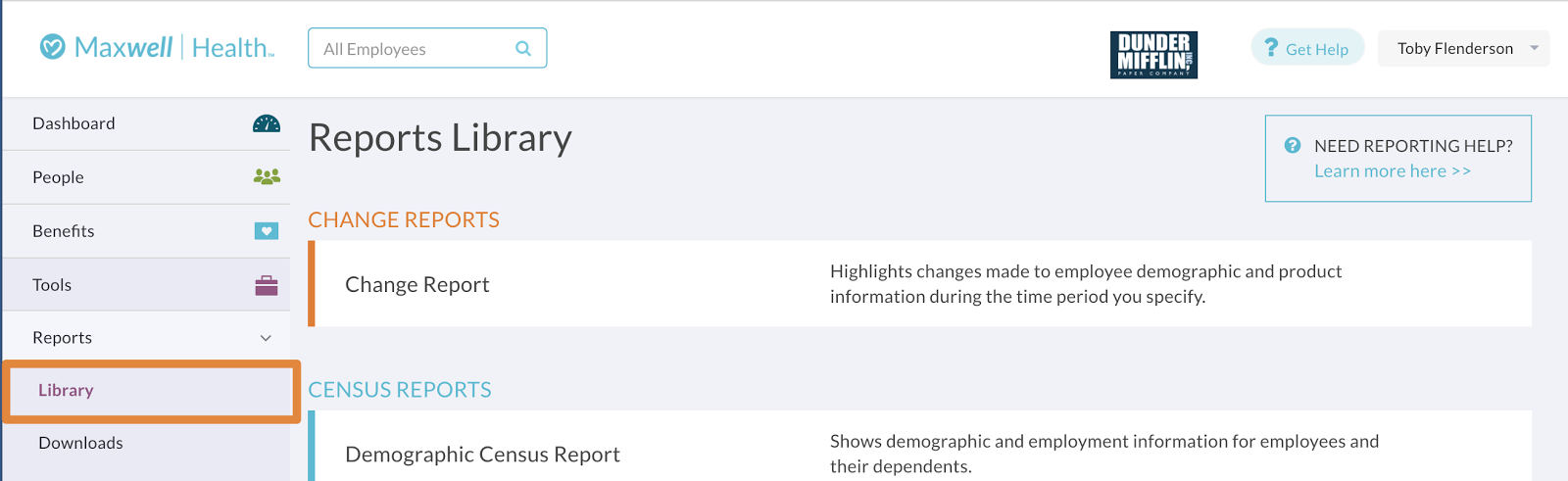 Commonly Used Reports – Support
