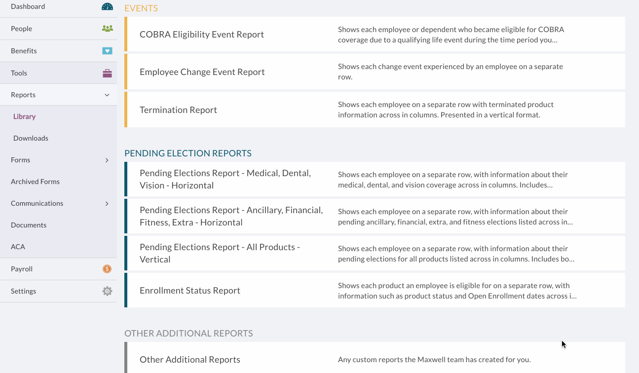 About Reports – Support