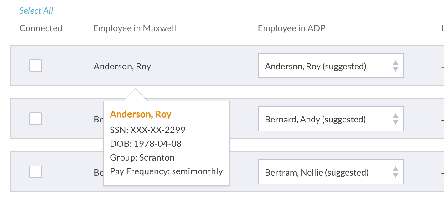 About the ADP Workforce Now API Integration – Support